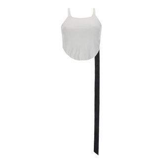 Rick Owens Basic Tank Cropped - - Tops - Damen - Wei&szlig; - S