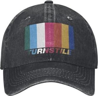 Generic Casquette Homme, Tourniquet Unisexe, Groupe Punk am&eacute;ricain, Chapeaux imprim&eacute;s, Casquette de Baseball lav&eacute;e en Jean d&eacute;pass&eacute;, Cadeau r&eacute;glable