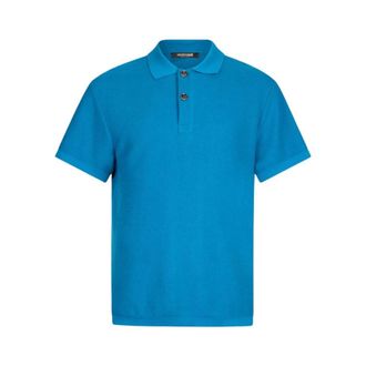 Roberto Cavalli Stretto Di Messina Polo Pullover - - Tops - Herren - Blau - L