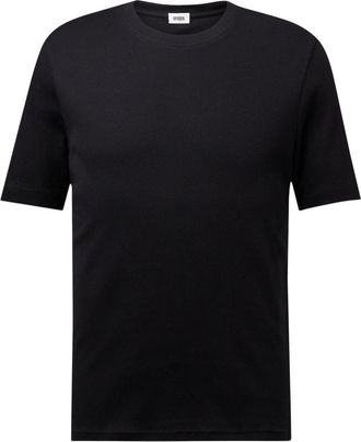 Drykorn Rippstrick T-Shirt mit O-Neck, Regular Fit in