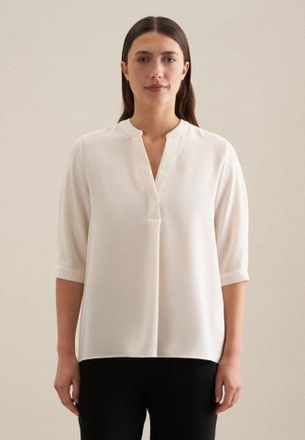 Seidensticker Klassische Bluse Schwarze Rose Tunika Uni