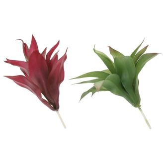 Cabilock 2 St&uuml;ck Simulierte Sukkulenten Drinnen Kleine K&uuml;nstliche Pflanzen Dekoration F&auml;lschung Mini Anlage Kunstpflanze Gef&auml;lscht Saftig Dekorativ Farne Stiel