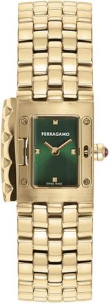Ferragamo Uhr - Quarz-Analoguhr Ferragamo Secret - Gr. unisize - in Gold - f&uuml;r Damen