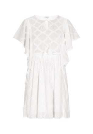 Usha Kleid Damen weiss