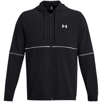 Under Armour Baseline Kapuzenjacke f&uuml;r Herren, Regul&auml;r (Schwarz)