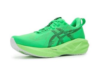 Asics Asics Chaussures de Course NOVABLAST 5 pour Femme, Pointure 40,5, Vert Vital/Noir