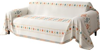 Generico Boho-Sofa, wendbar, 300 x 180 cm, Bezug f&uuml;r Zweisitzer-Sofa, dekorativ, f&uuml;r Hundebesitzer, Wohnzimmer, Schlafzimmer, B&uuml;ro, Zuhause, Hotel und Restaura