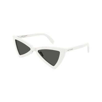 Saint Laurent Jerry Sonnenbrille - - Accessories - unisex - Wei&szlig; - 53 MM