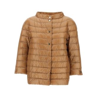 Herno Femme, Manteaux, Brun, Taille: 40 FR Herno Manteaux Camel
