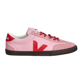 Veja Volley Leather - - Shoes - Damen - Rosa - 38 EU