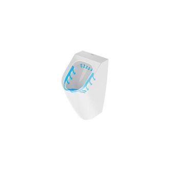 Duravit Me by Starck - Pissoir, Anschluss hinten, Rimless, wei&szlig; 2812300000 - Duravit
