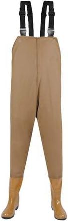 Generic Cuissardes de p&ecirc;che avec bretelles respirantes pour homme, kaki, 56