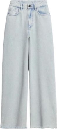 Vanessa Bruno Femme, Jeans, Bleu, Taille: 42 FR Jean Eden Taille Haute, Coupe Wide Leg