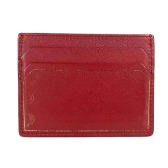 Cartier Porte-cartes Vintage Pre-owned - Femme - Pre-owned - Rouge - Taille: ONE Size