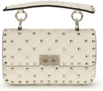 Valentino Garavani Femme, Sacs, Beige, Taille: ONE Size Bos Taurus Shoulder Bag