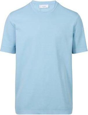 Eton Tee-shirt droit uni en coton