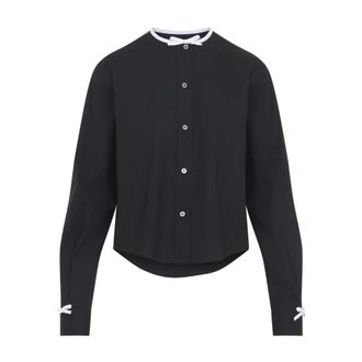 Moschino Bow Jacket - - Jackets - Damen - Schwarzk - XS
