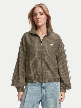 adidas Sweatshirt Checks LE8306 Khakifarben Regular Fit