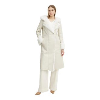 Guess Klarissa Parka - Femme - Manteaux - Beige - Taille: 44 FR