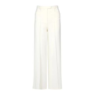 Simona Corsellini Cadis Wide Hosen - - Trousers - Damen - Wei&szlig; - S