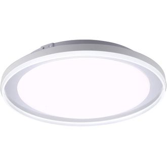 Leuchten Direkt Leuchten Direkt - Plafonnier led rgb pour maison intelligente, lumi&egrave;re du jour &agrave; intensit&eacute; r&eacute;glable, application Alexa, lumi&egrave;re de salle de bain