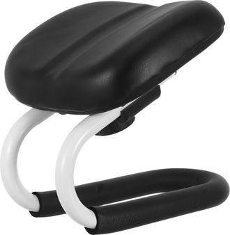 Aboofan Kniender Meditationshocker Seiza Hocker Metallfu&szlig; Gepolstert H&ouml;henverstellbar rutschfeste Gebetsbank F&uuml;r Yoga Zuhause Reise Achtsamkeit