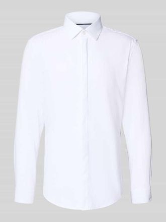 Jake*s Slim Fit Business-Hemd mit Kentkragen