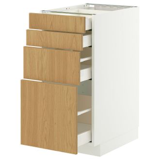 IKEA METOD / MAXIMERA Unterschr., 4 Fronten/4 Schubladen