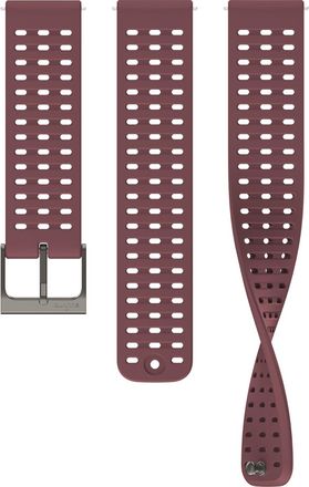 Suunto 22 ATH2 Silikon Armband Kompatibel Race, Vertical, 9 Peak Pro, 9 Peak, 5 Peak, Watch Strap Weiches Silikon Ersatzband 22mm Dark Ruby S+M