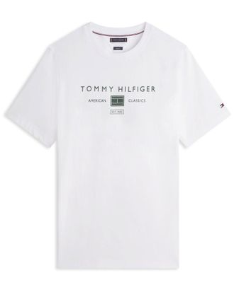 Tommy Hilfiger Softes T-Shirt mit Label-Schriftzug, Regular in