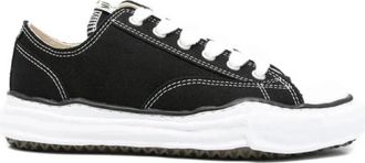 Miharayasuhiro Mihara Yasuhiro, Homme, Chaussures, Noir, Taille: 44 EU Peterson Original Sole Canvas Low Top Baskets