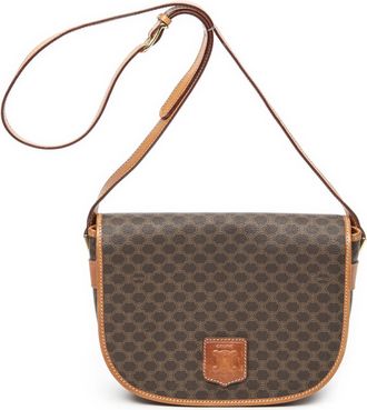 Celine Crossbody Bags - Vintage Flap Crossbody - Gr. unisize - in Braun - f&uuml;r Damen