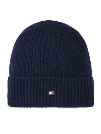 Tommy Hilfiger M&uuml;tze Th Flag AM0AM14535 Dunkelblau