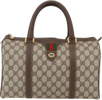 Gucci unisex, Pre-owned, Beige, Taille: ONE Size Pre-owned Plastic Handbag