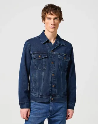 Wrangler AUTHENTIC JACKET COALBLUE STONE