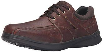 Clarks Homme Cotrell Walk Tissu Oxford, Tobacco, 39.5 EU