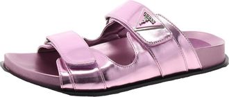 Guess Damen Fabula Flache Sandale, Medium Pink 660, 38.5 EU