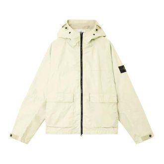 Stone Island Homme, Vestes, Jaune, Taille: S Veste L&eacute;g&egrave;re