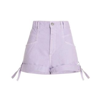 Isabel Marant Naesqui Denim Shorts - - Shorts - Damen - Lila - XS