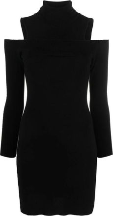 Costume National Femme, Robes, Noir, Taille: 40 FR Cwf38008Ve8801Nero Knitted Dress