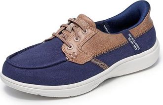 Skechers on-The-GO Flex Radiant Sandy Baskets pour Femme, Bleu Marine, 38 EU