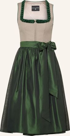 Kinga Mathe Kinga Mathe Dirndl Amadora Mit Leinen beige