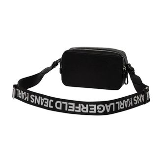Karl Lagerfeld Box Logo Camera Bag - - Bags - Damen - Schwarzk - ONE SIZE