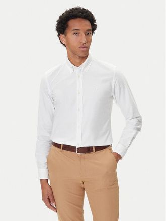 HUGO BOSS Hemd H-Roan 50544951 Wei&szlig; Slim Fit