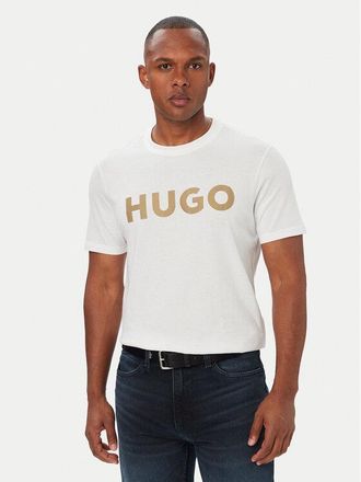 HUGO BOSS T-Shirt Dulivio_U263 50564790 Wei&szlig; Regular Fit