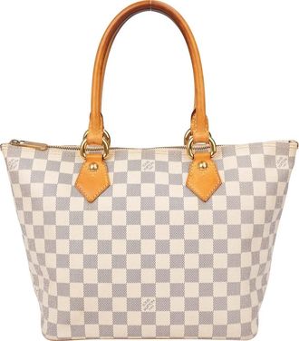 Louis Vuitton Crossbody Bags - Louis Vuitton Damier Azur Monogram Saleya PM Handb - Gr. unisize - in Weiß - für Damen