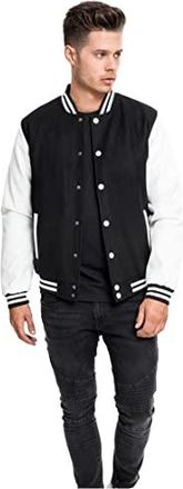 Urban Classics Veste pour homme, Noir/blanc, XS