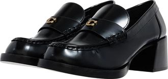 Coach Loafer - Natalie Leather Loafer - Gr. 37 (EU) - in Schwarz - f&uuml;r Damen