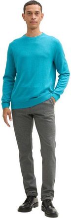 Tom Tailor Strickpullover BASIC CREWNECK KNIT aus Baumwolle