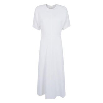 Victoria Beckham Midi Robes - Femme - Robes - Blanc - Taille: 36 FR